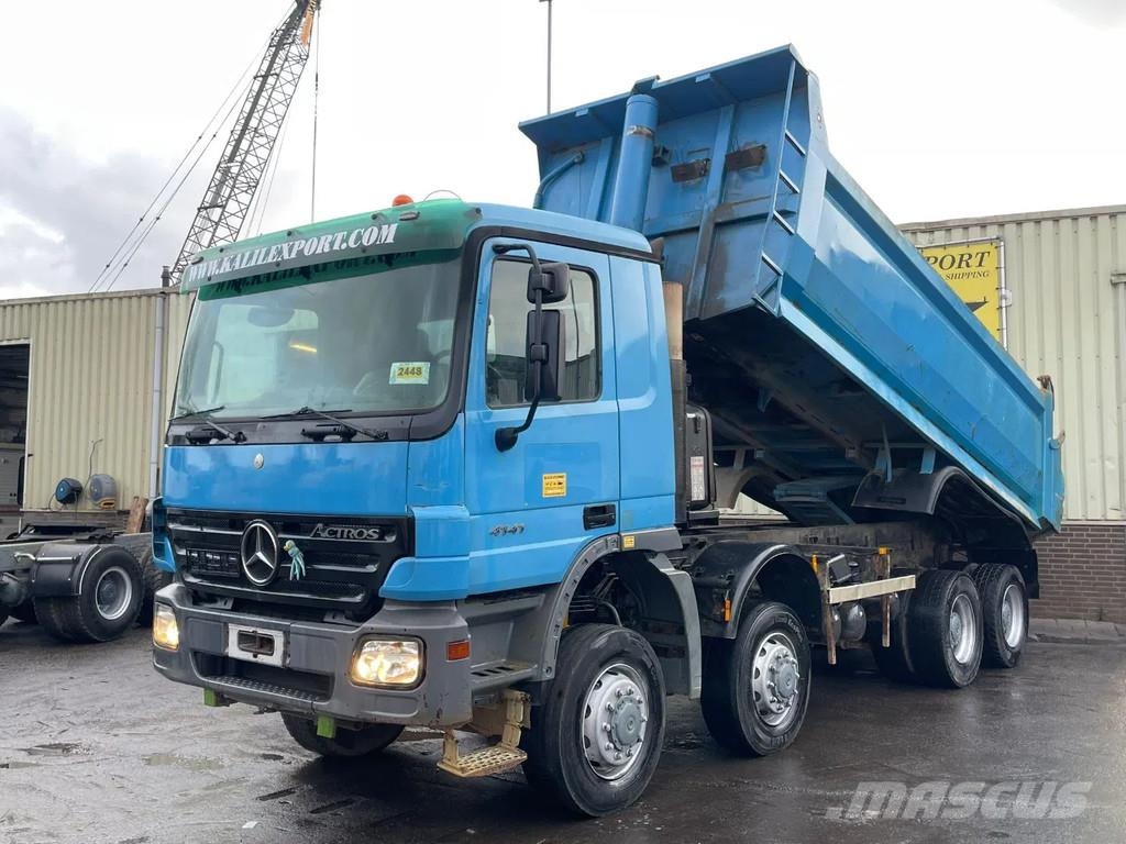 Mercedes-Benz Actros 4141 MP2 Kipper 8x8 V6 EPS Gearbox Full Spr, 2007 ...