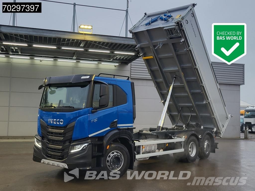 Iveco S-Way 420 6X2 NEW! 17m3 3-way KH kipper Lift+Steer, 2025, Veghel ...