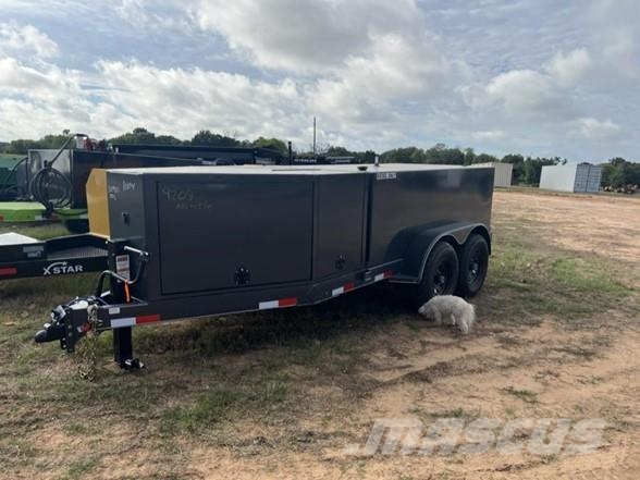SHOP BUILT 990 GAL FUEL TRAILER WITH ENCLOSED FRON, 2022, Trinidad ...