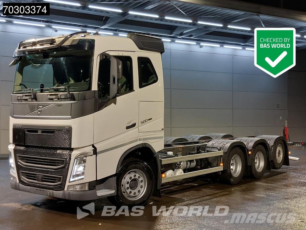 Volvo FH 500 8X4 Full Air 7,65m Chassis Lift+Steering Ax, 2018, Veghel ...