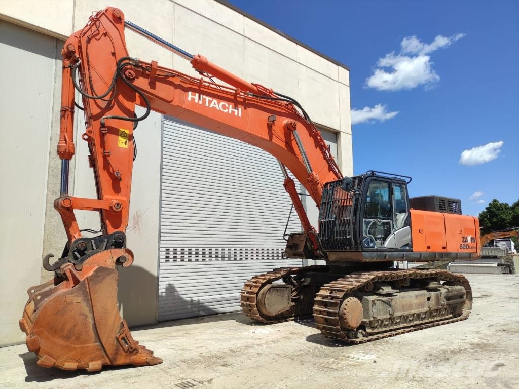 Hitachi ZX 520 LC H-5 B, 2015, Bra, Italy - Used crawler excavators ...