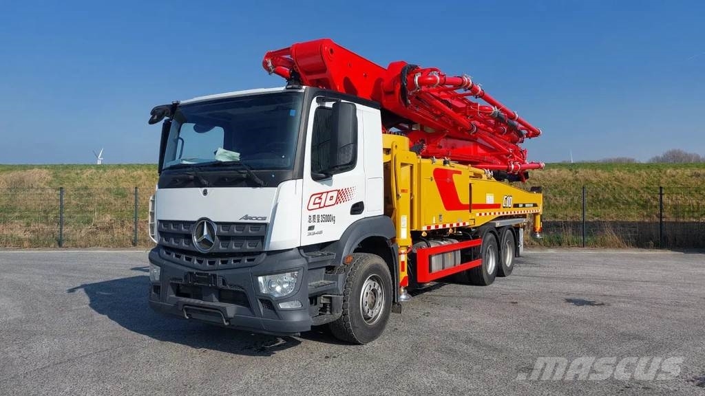 Mercedes-Benz Arocs 3346 with Sany SYM5350THBFB 520C-10A concret, 2024 ...