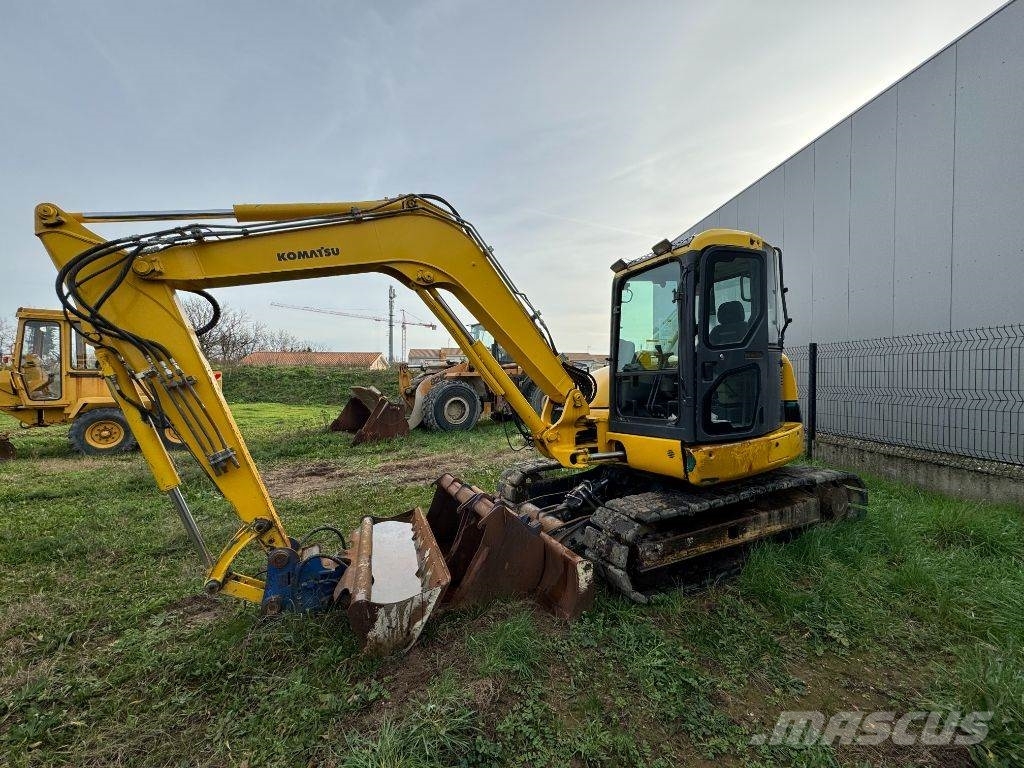 Komatsu PC 80 MR-3, 2011, SAINT-LOUBES, Nouvelle-Aquitaine, Franta ...