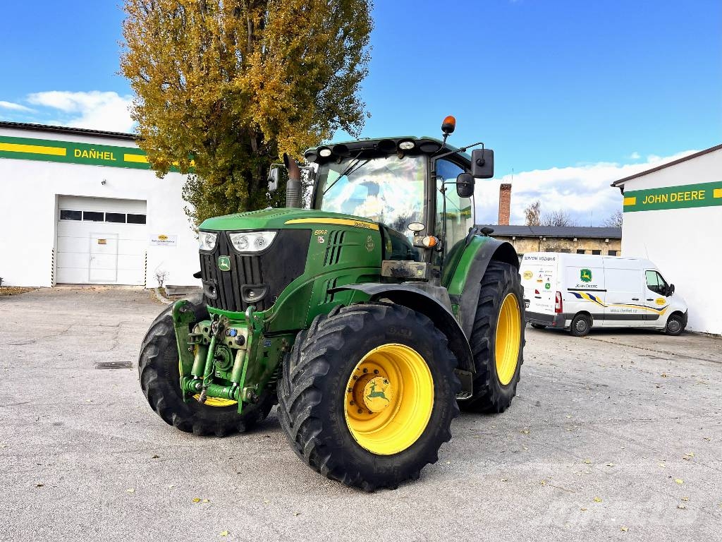 John Deere 6190 R, 2012, Týn nad Vltavou, Jihočeský, Česká republika ...
