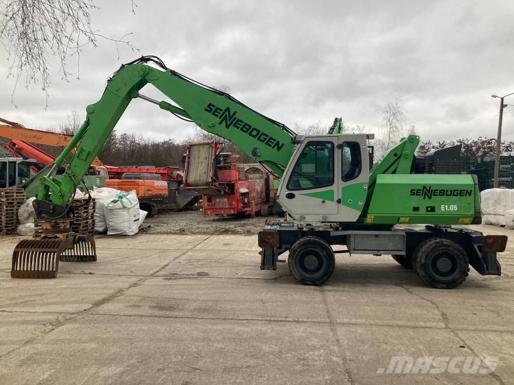 ゼネボーゲン/Sennebogen 818 with sorting grab, 2011, Poznan, ポーランド - 中古 廃棄物 ...