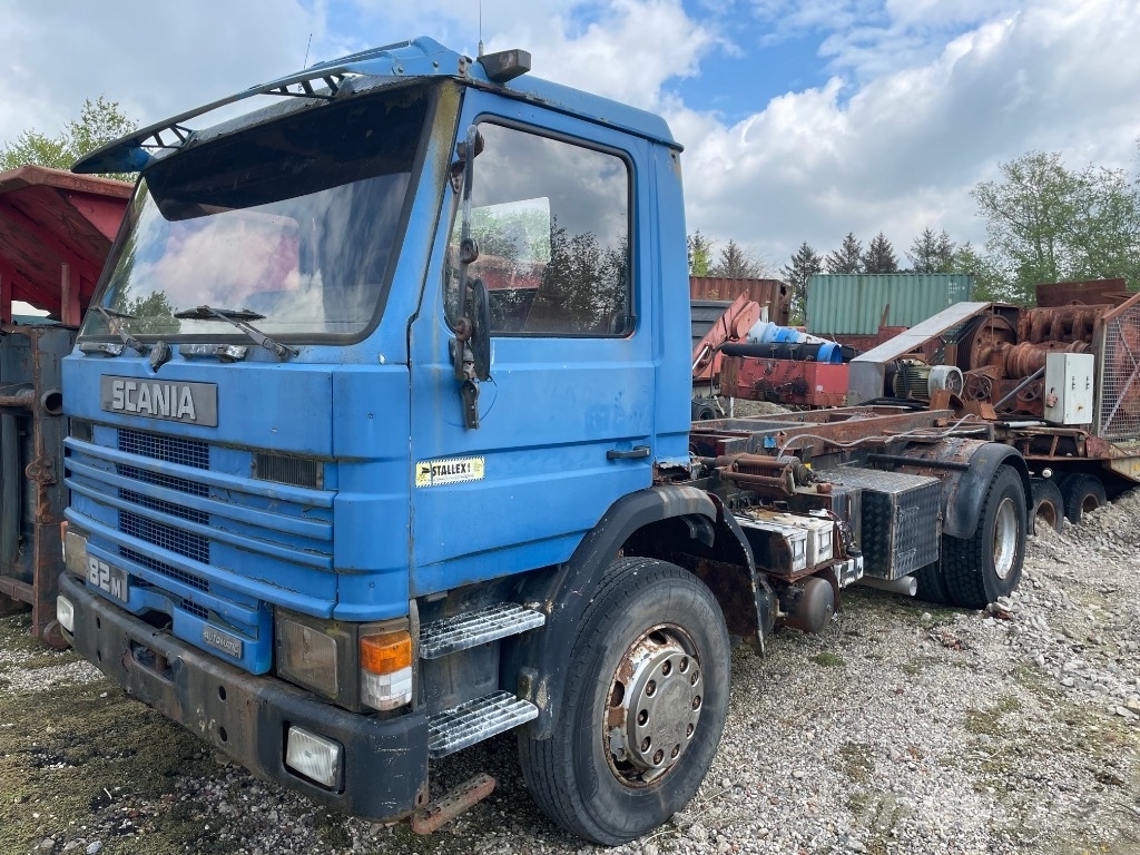 Scania 82M, 1983, Tønder, Syddanmark, Danmark - Brugte wirehejs ...