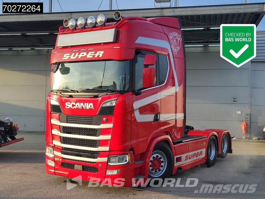 Scania S520 S 6X2 Full-Air! V8 Retarder Liftachse, 2020, Veghel, 荷蘭 ...