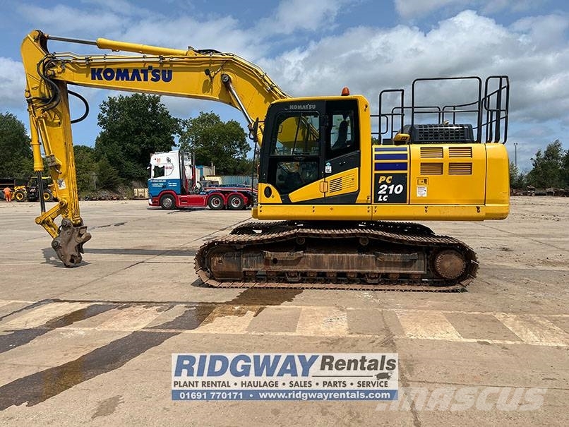 Komatsu PC 210 LC-11, 2022, Oswestry, Shropshire, United Kingdom - Used crawler excavators ...