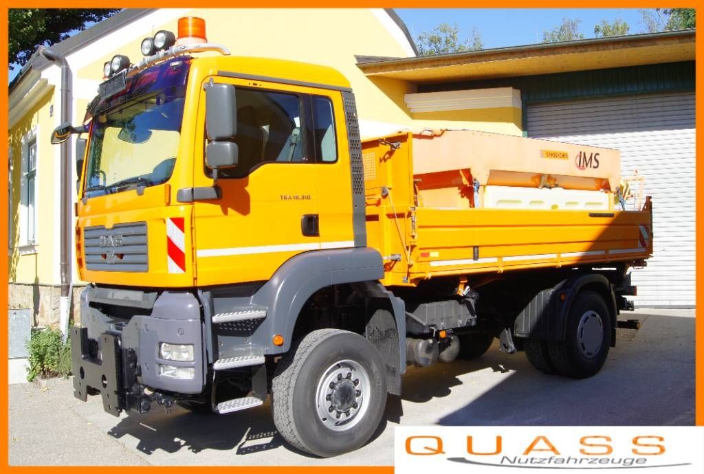 Man TGA 18.310 BL 4x4/MEILLER/Salzstreuer/Winterdienst, 2004, GAUBITSCH ...
