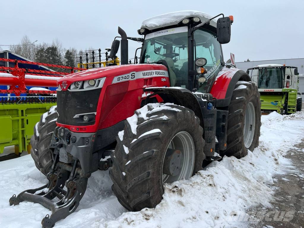 Massey Ferguson 8740S, 2021, Jelgava, Jelgava, Latvia - Käytetyt ...