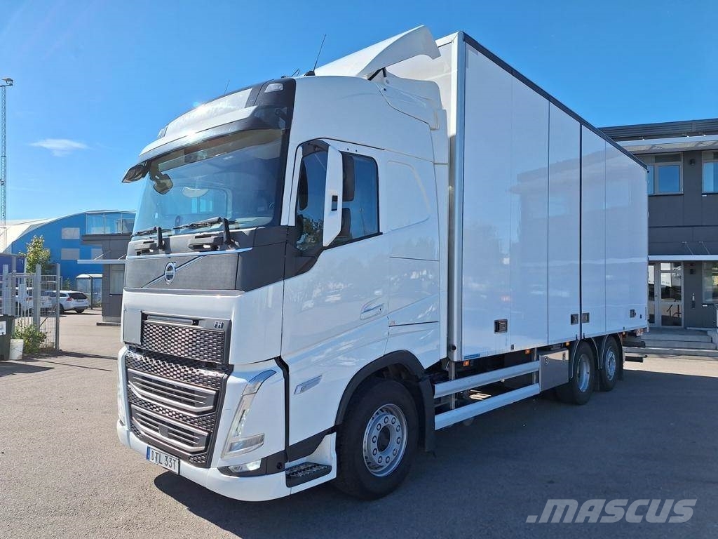 Volvo Vehicle Rigid 6x2-2 box full side opening, Helsingborg, Sweden ...