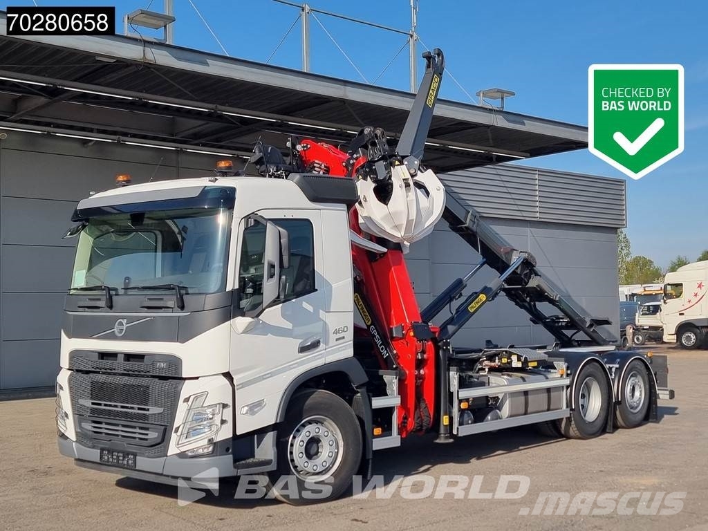 沃尔沃 FM 460 6X2 Palfinger Q150Z96 Epsilon Kran + PHT20S, 2023, Veghel ...