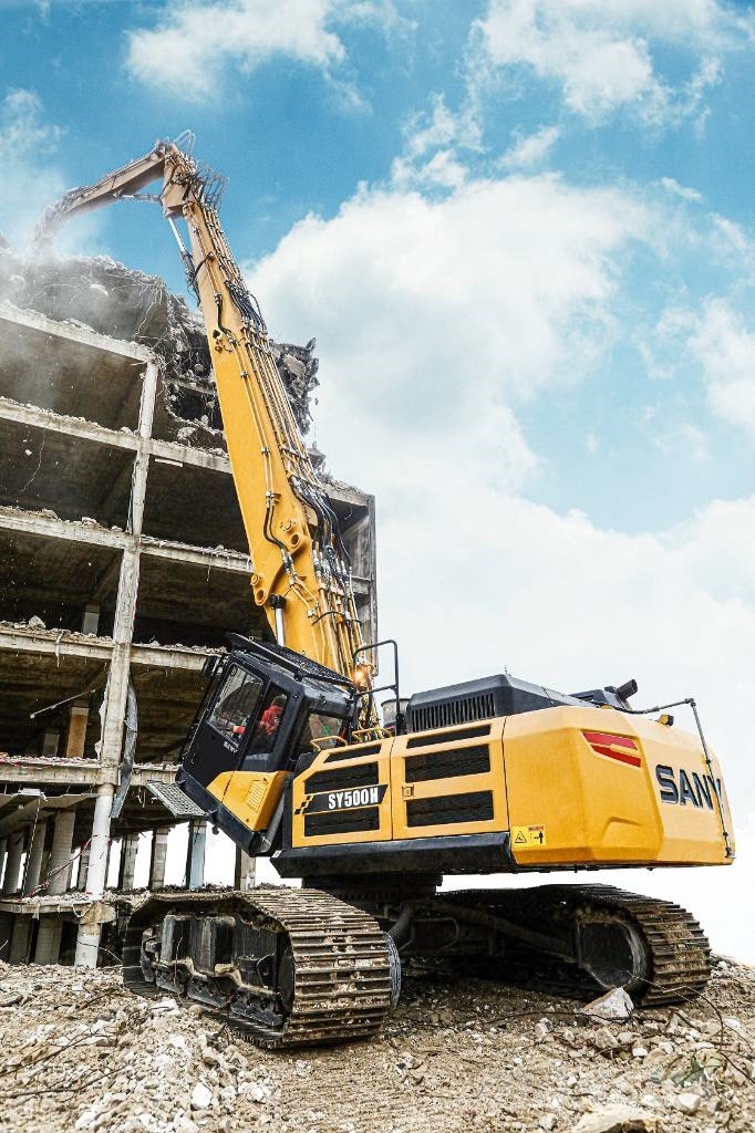 Sany SY 500 HRD / SY 6028 28m-Demolition+Standard boom, 2018, Lützen OT ...