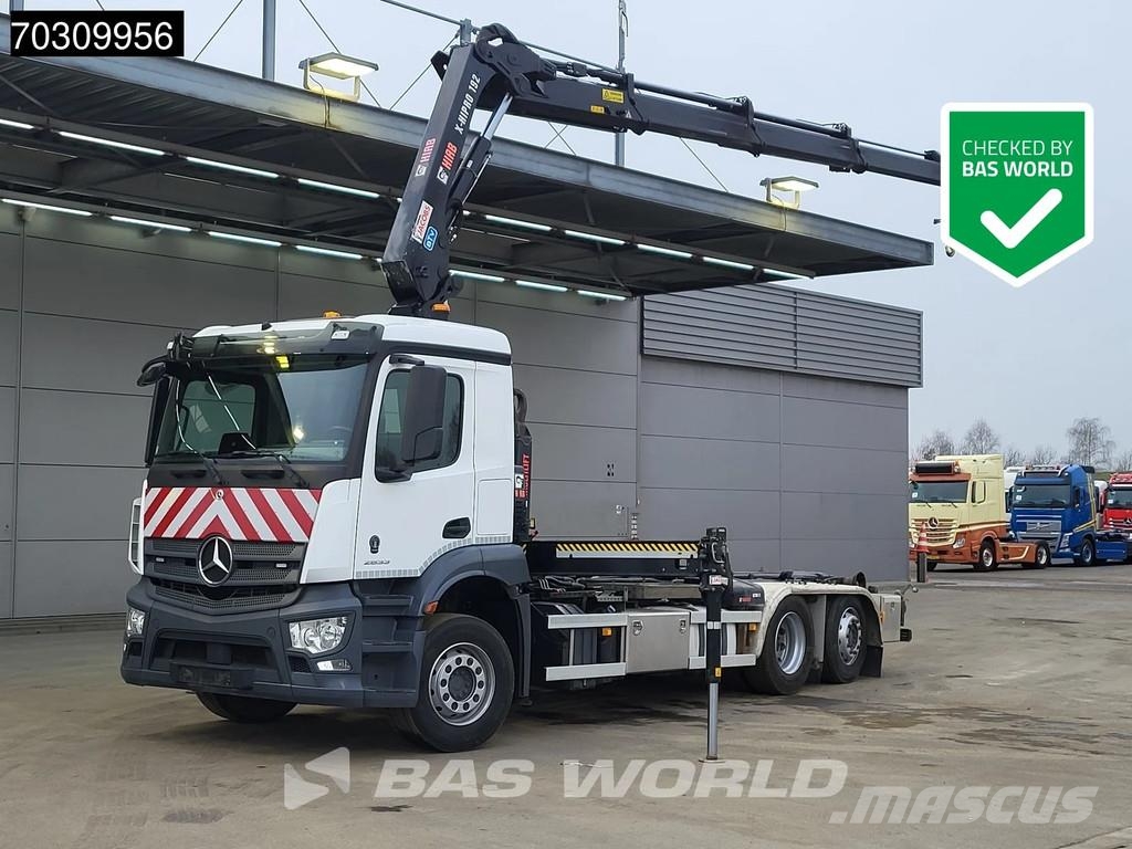 Mercedes-Benz Actros 2633 Actros 6X2 HIAB X-HIPRO 192 E-3 Crane, 2020 ...