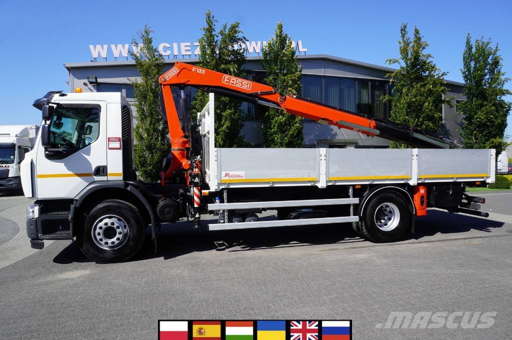 Renault C280 DTI 8 / FASSI crane 5.6 T / range 8 m, 2020, Kraków ...