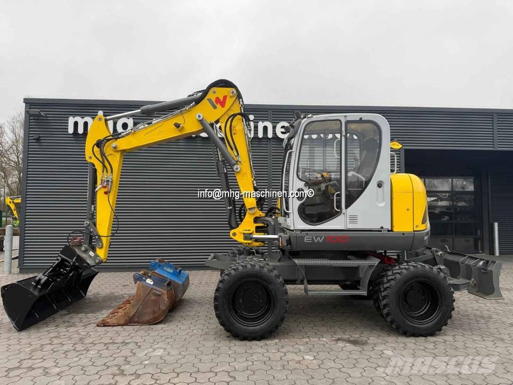 Wacker Neuson EW 100 / 9503 Mobilbagger, 2017, Gescher, Nordrhein ...