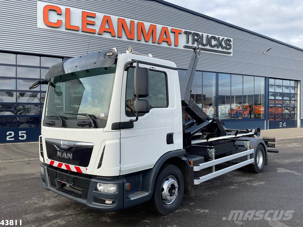 Man TGL 12.220 Euro 6 12 Ton haakarmsysteem, 2014, ANDELST, Niederlande ...