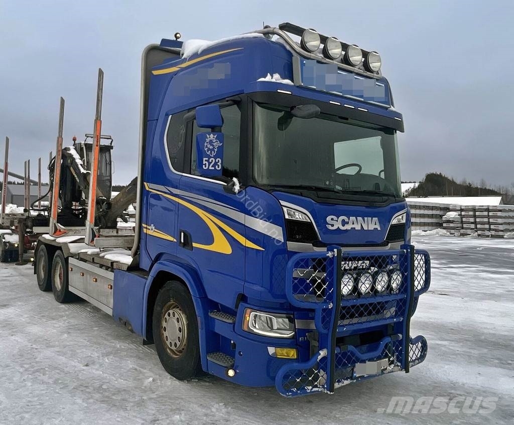 Scania R650 *6x4 *PALFINGER EPSILON *TOP ZUSTAND! *VIDEO, 2018, Moss ...