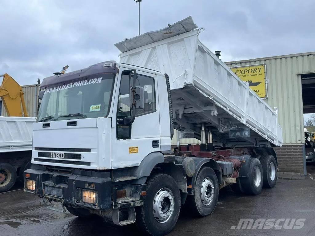 Iveco Eurotrakker 340 E37 EuroTrakker Kipper 8x4 Full Sp, 1999, 's-Hertogenbosch, Netherlands ...