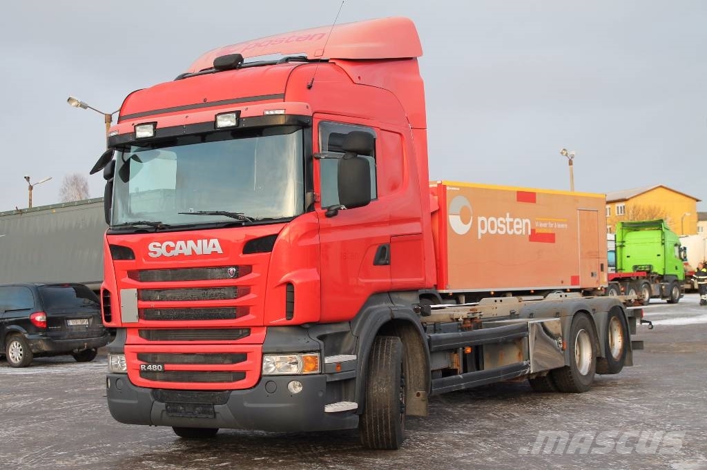 Scania R480 LB6X2HNB, 2010, PAIDE, Estonia - Used container Frame ...