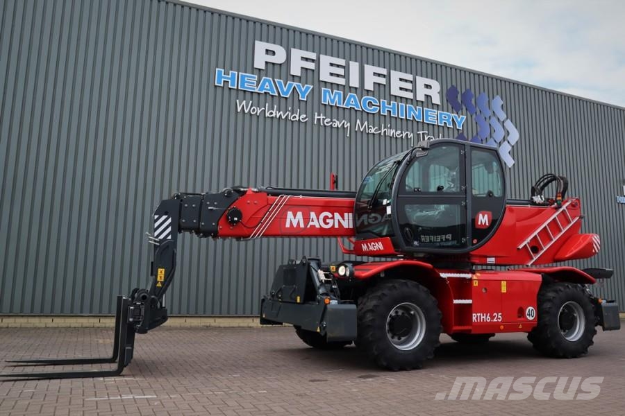 Magni RTH 6.25 Valid inspection, 6t Cap. 25m Boom, Forks, 2022, Groenlo ...