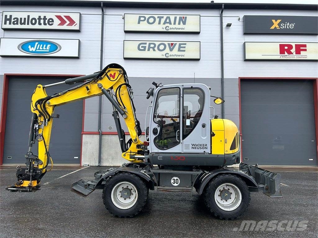 Wacker Neuson EW100, 2016, Lempäälä, Finland - Used wheeled excavators ...