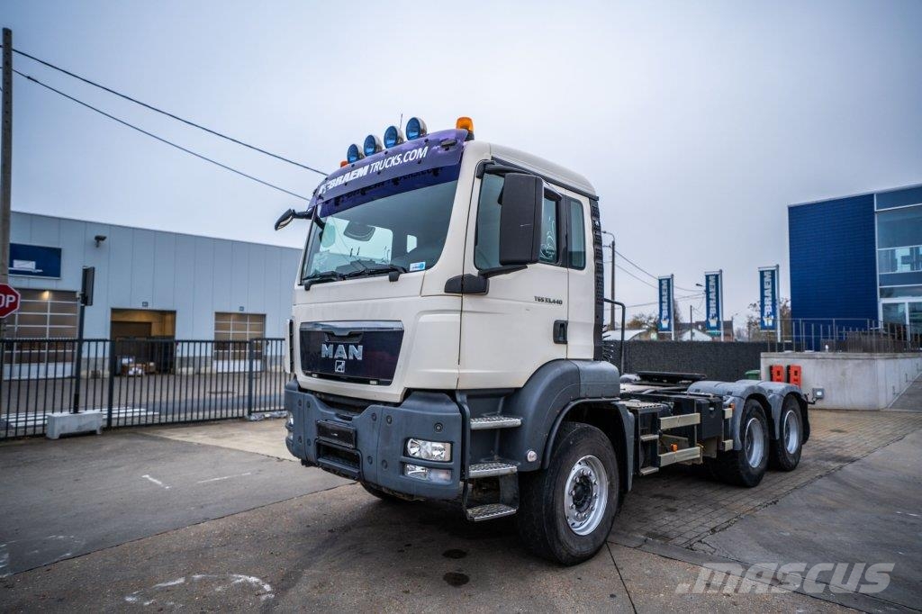 Man TGS 33.440 BLS - MANUAL - BIG AXLES, 2008, HANDZAME, Belgium ...