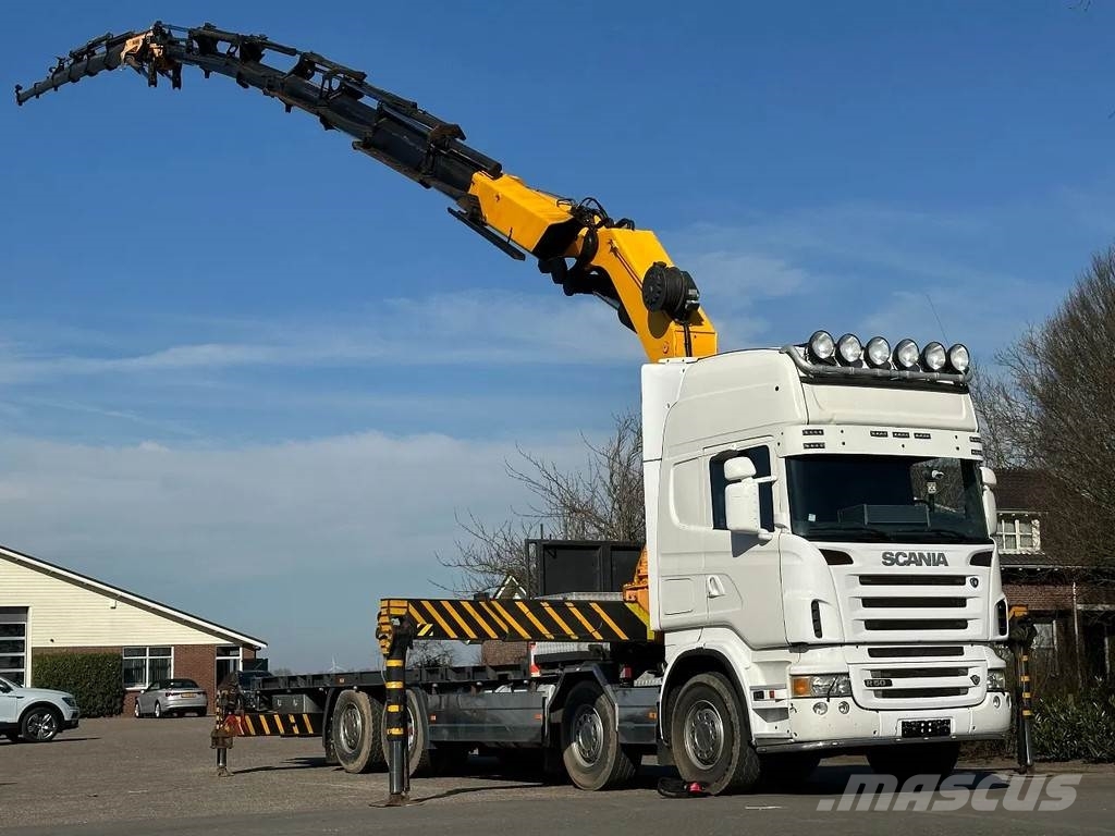Scania R500 V8 PALFINGER 85tm!!!!376dkm!!JIB/LIER/WINCH!!, 2006, Hedel ...