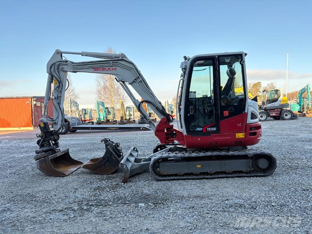 Takeuchi TB260, 2022, Kil, Sweden - Used mini excavators