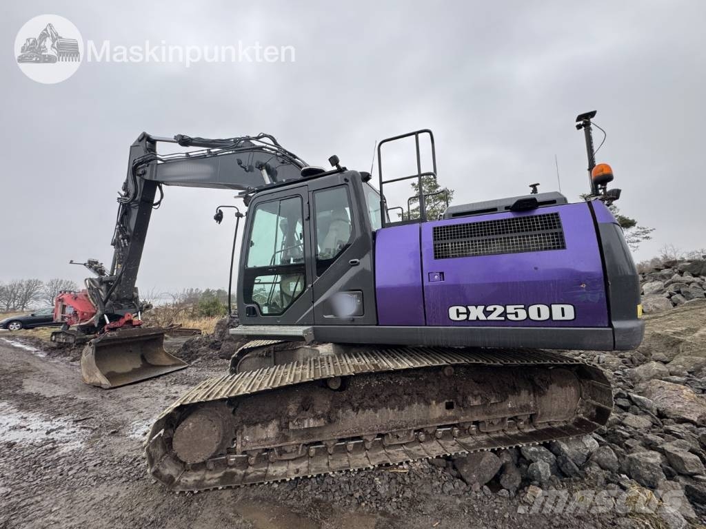 Case CX 250 D med redskap, 2017, Halland, Hallands län, Suède - Mascus ...
