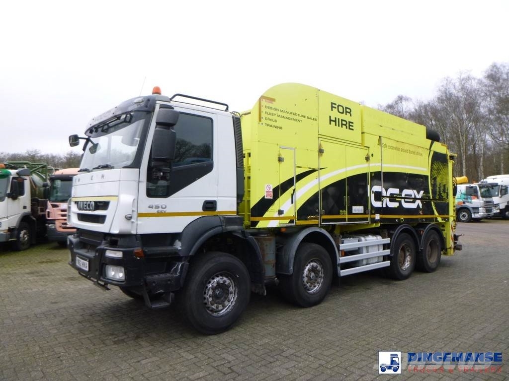 Iveco Trakker 450 8x4 MTS vacuum excavator / Saugbagger, 2012 ...