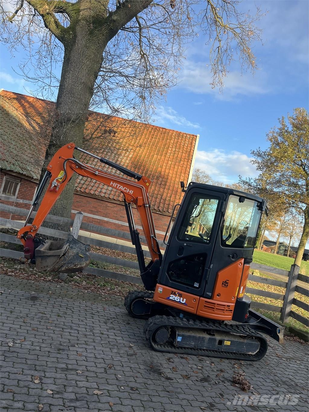 Hitachi ZX 26 U-6 CR, 2021, Rossum, Overijssel, Niederlande - Mascus ...