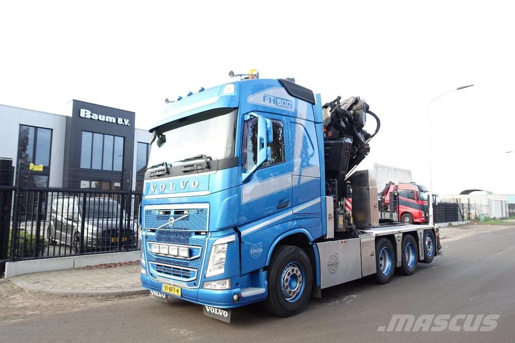 Volvo FH 500 8X2 TREKKER / BAKWAGEN / COMBI / FASSI F820, 2015, Breda ...