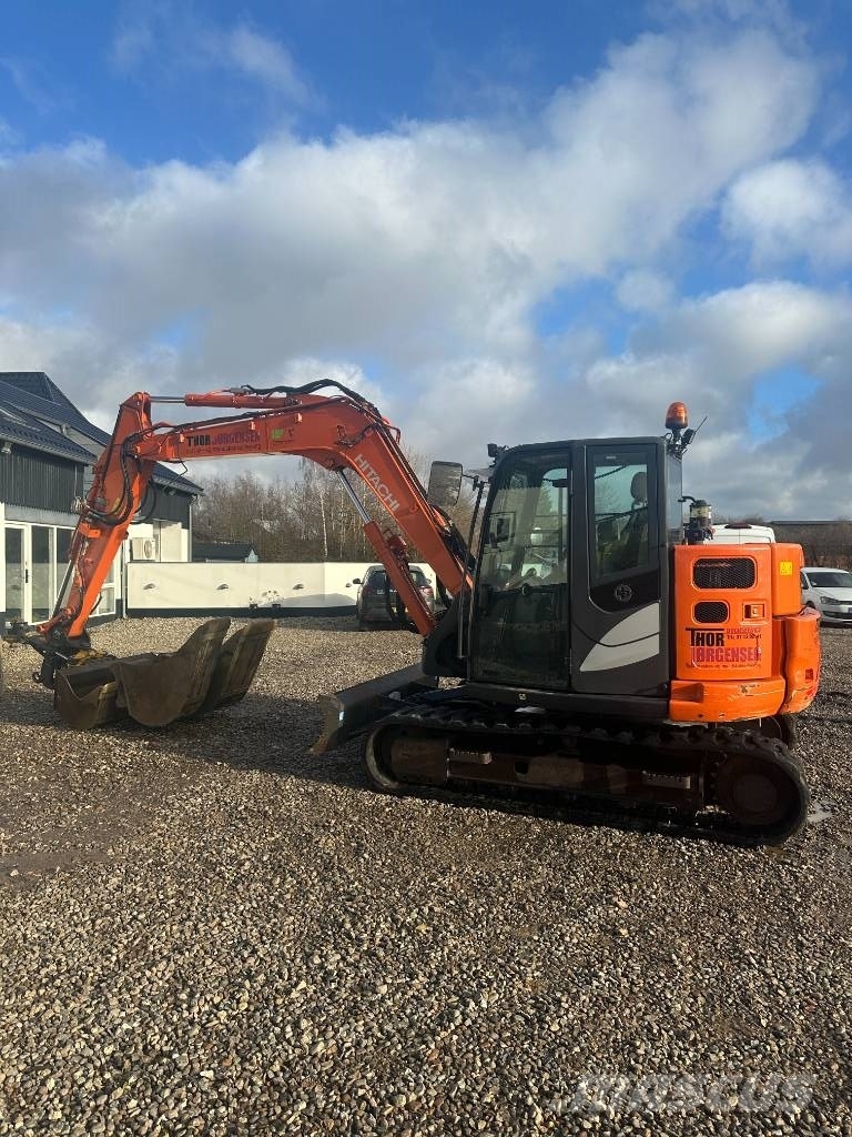 Hitachi ZX 85 USB-6, 2019, Danmark - Brugte midigravemaskiner 7t - 12t ...