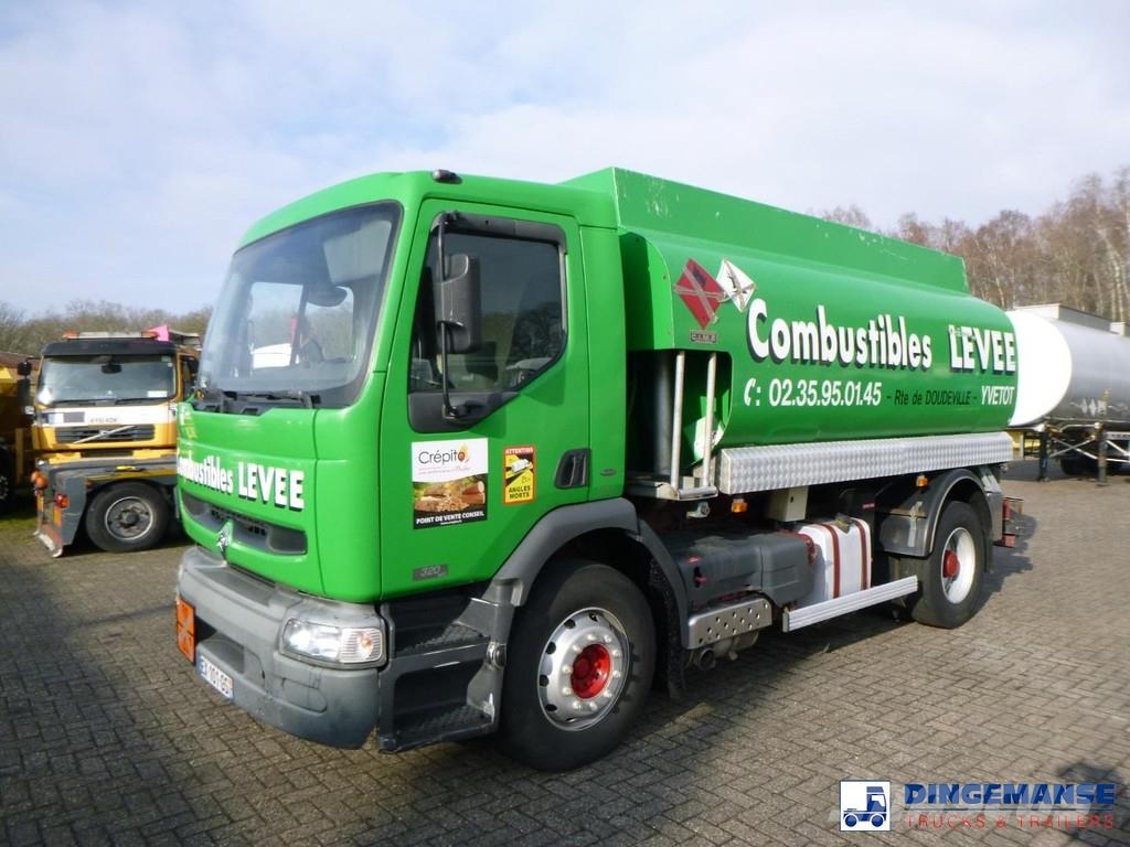 Renault Premium 320 4x2 fuel tank 13.5 / 3 comp, 2002, Hoogerheide ...
