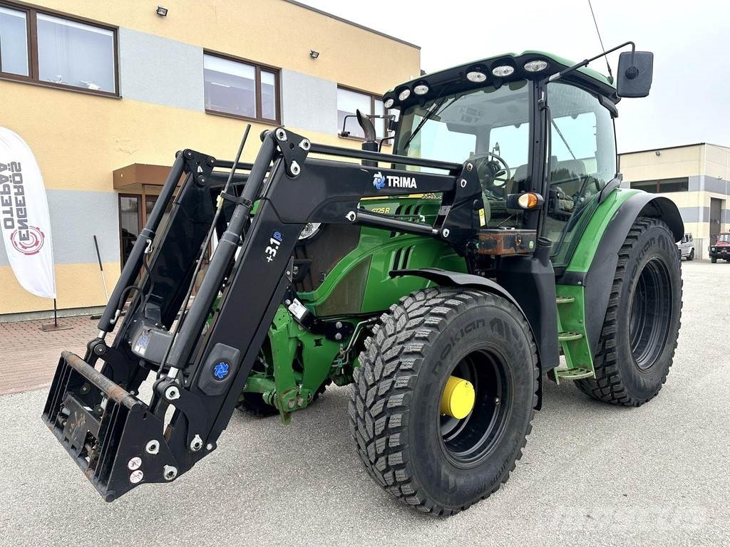 John Deere 6125R + Trima Front Loader +3.1p, 2016, Otepää vald, Eesti ...