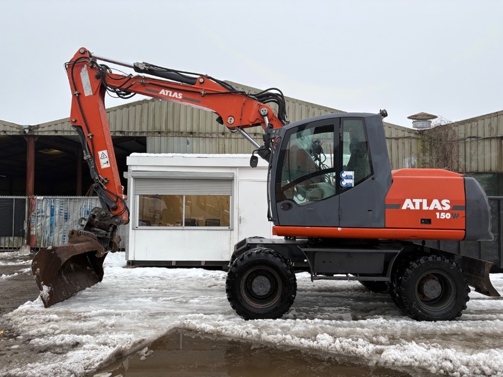 Atlas TW 150, 2010, Netherlands - Used wheeled excavators - Mascus