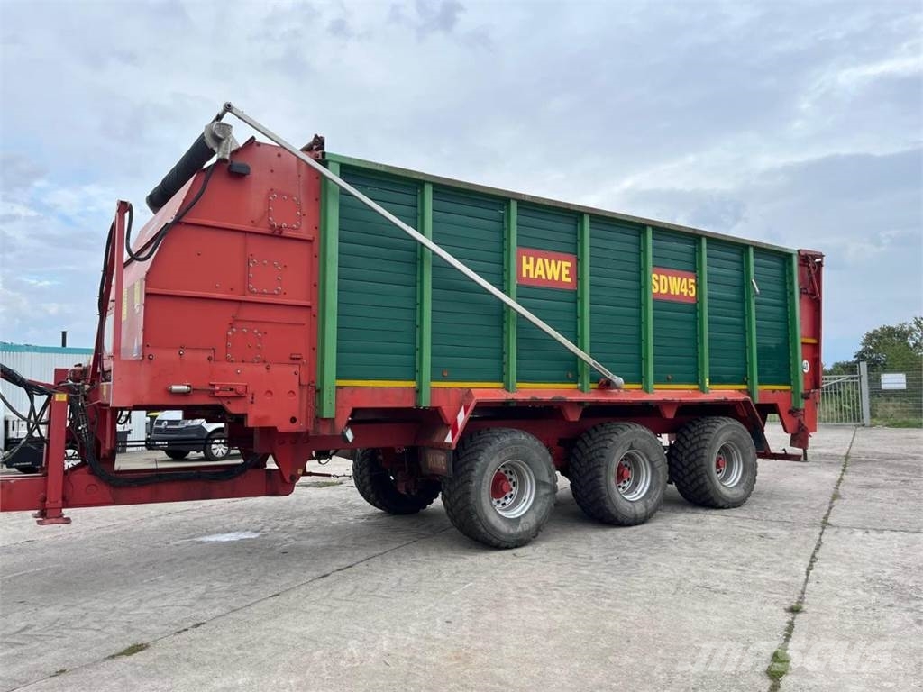 Hawe Tridem SDW 45T mit Heckentleerung, Silagewagen, 2011, Germany ...