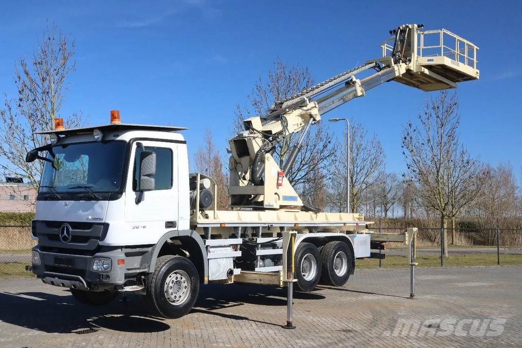 Mercedes-Benz Actros 2636 6X4 | TUNNEL PLATFORM | REMOTE DRIVING, 2012 ...