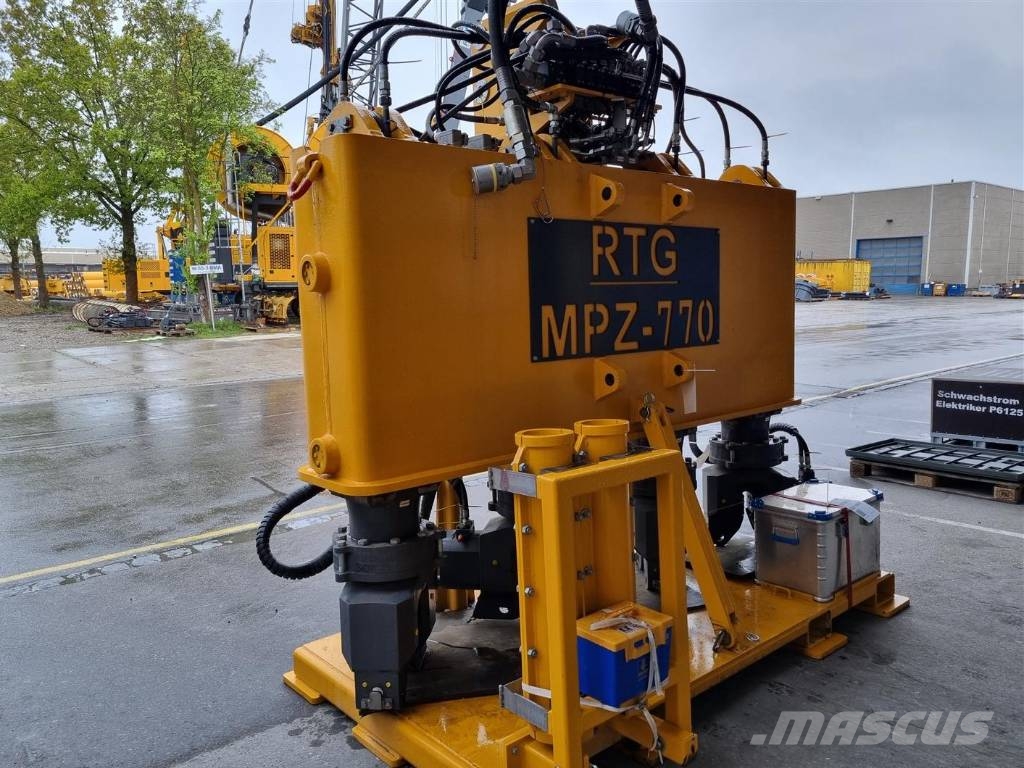 Bauer / RTG Spundwandpresse MP U 600, 2022, Germany - Used piling rigs ...