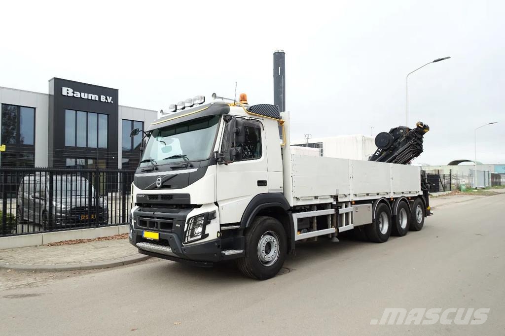 Volvo FMX 430 8X4 TRIDEM / HIAB 288 E-7 HIPRO KRAAN / RE, 2016, Breda ...