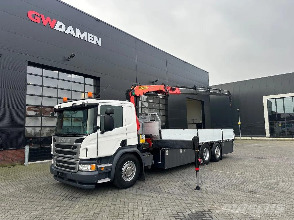 Scania P360 6x2 Kraan Palfinger PK 19001 SLD Euro 6, 2017, Haps ...