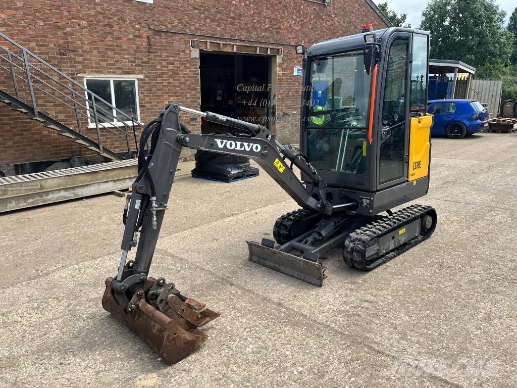 沃尔沃 EC 18 E, 2024, Welwyn Garden City, Hertfordshire, 英国 - 小型挖掘机 ...