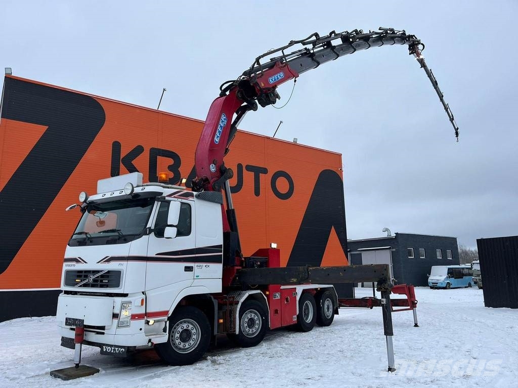 沃尔沃 FH 520 8x2 EFFER 850/8S + JIB + WINCH, 2008, Lääne-Harju vald, 爱沙尼亚 ...