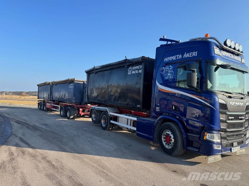 Scania R650 6x2 Joab Lastväxlare med Hackarps lastväxlarv, 2020, Köping ...