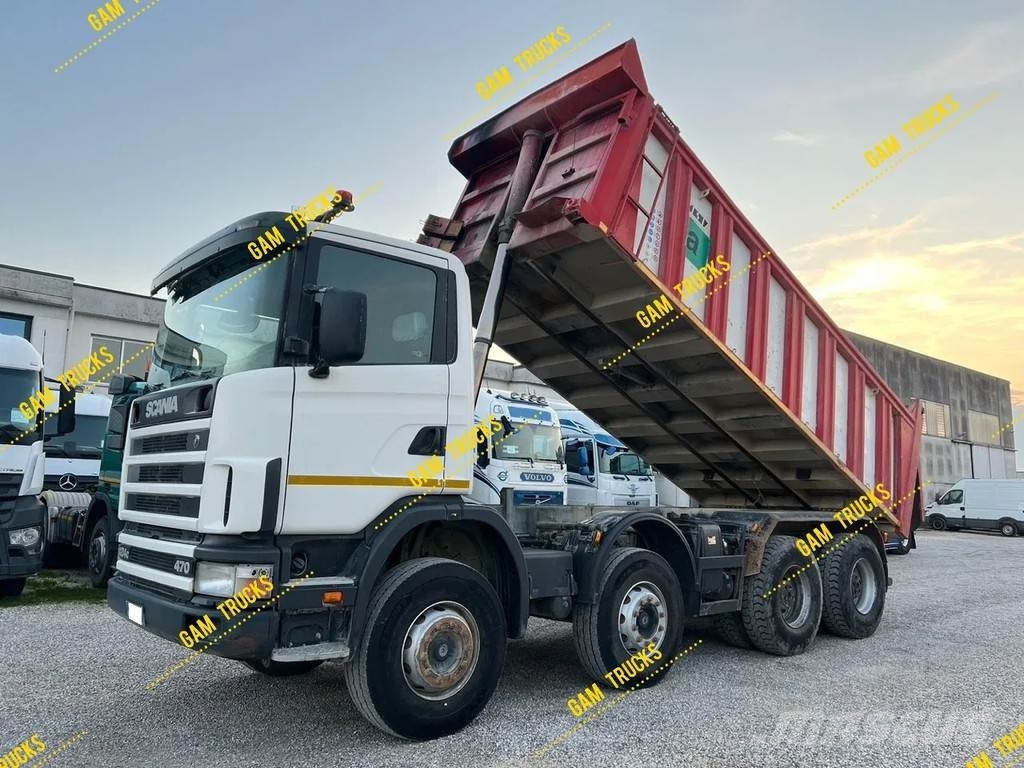 Scania R124-470 124.470 Mulden-Kipper 20cbm MOTOR KAPUTT, 2004, Lonato ...