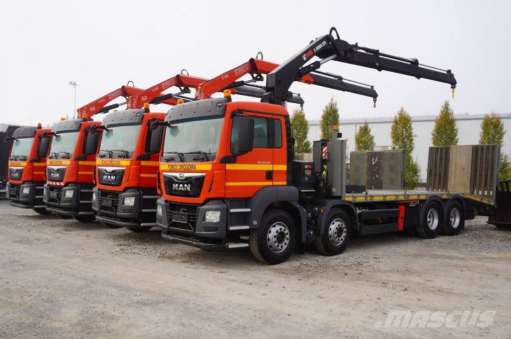 MAN TGS 35.360 E6 8x2 / HDS FASSI F235 / Tow truck / 4