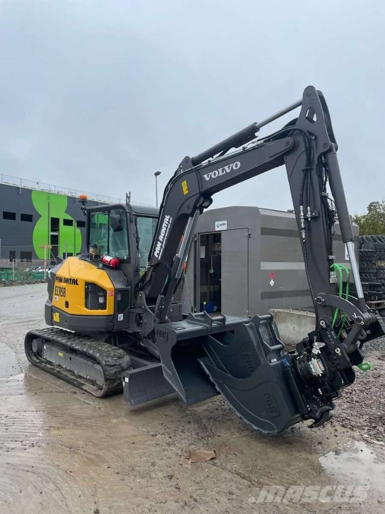 Volvo ECR58 Uthyres/For Rental, , Sverige - Begagnade minigrävare