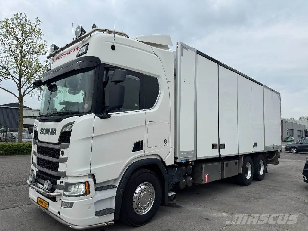 斯堪尼亚 R650 V8 6X4 - EURO 6 + RETARDER + THERMOKING T-800, 2018, Meerkerk ...