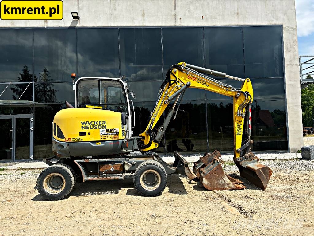Wacker Neuson 6503 -2 KOPARKA KOŁOWA 2015R. | EW 65 KOMATSU PW 9, 2015 ...